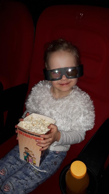 Augustės dienoraštis: pirmas kartas 3D kine (filmas "Bulius Ferdinandas ...